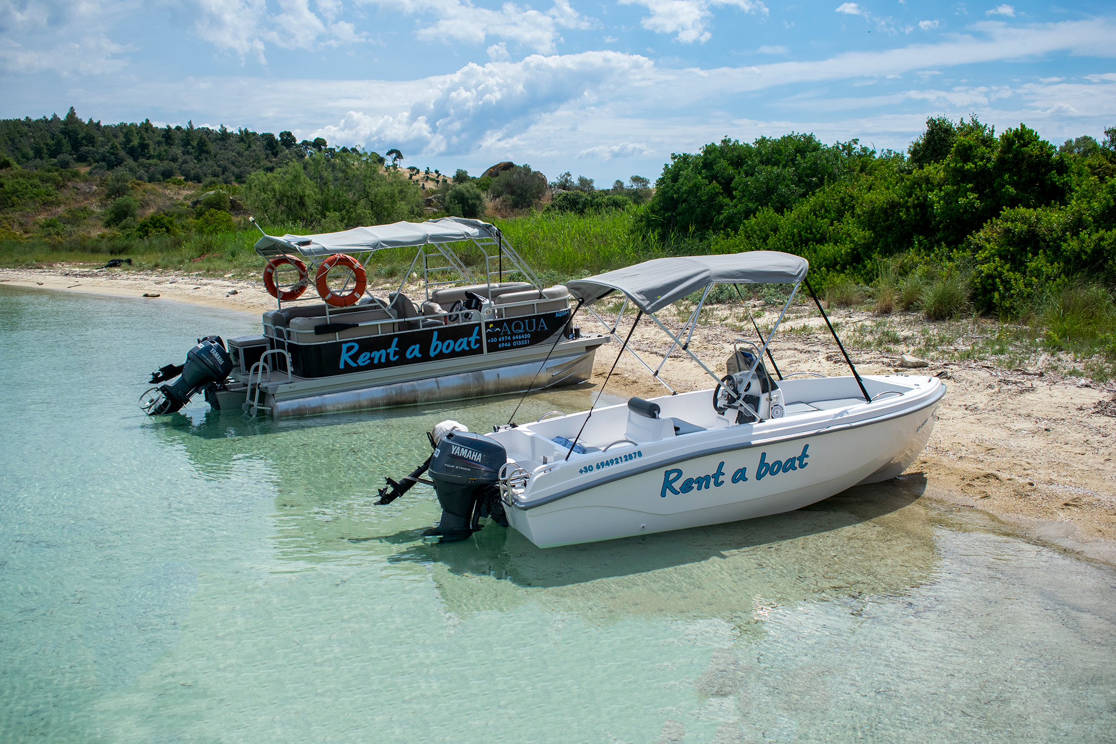 Home Page - Aqua Boat Rentals